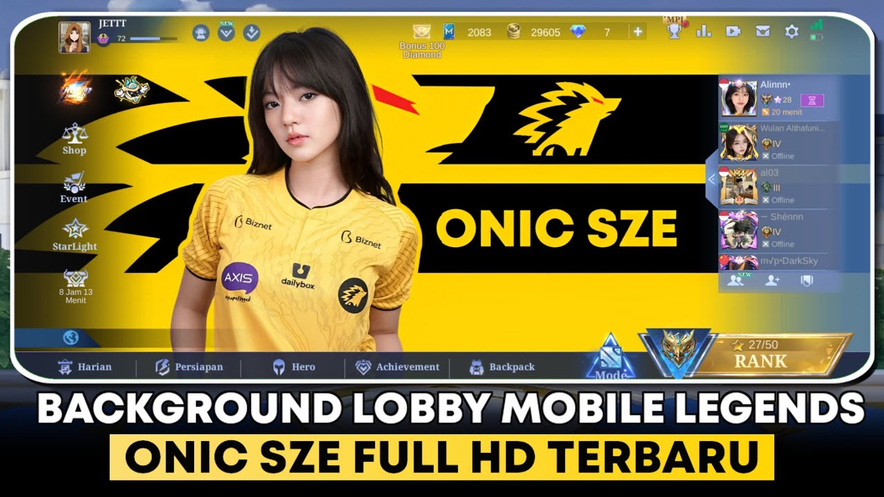 Full HD | Background Lobby Mobile Legends Onic Sze - YouTube