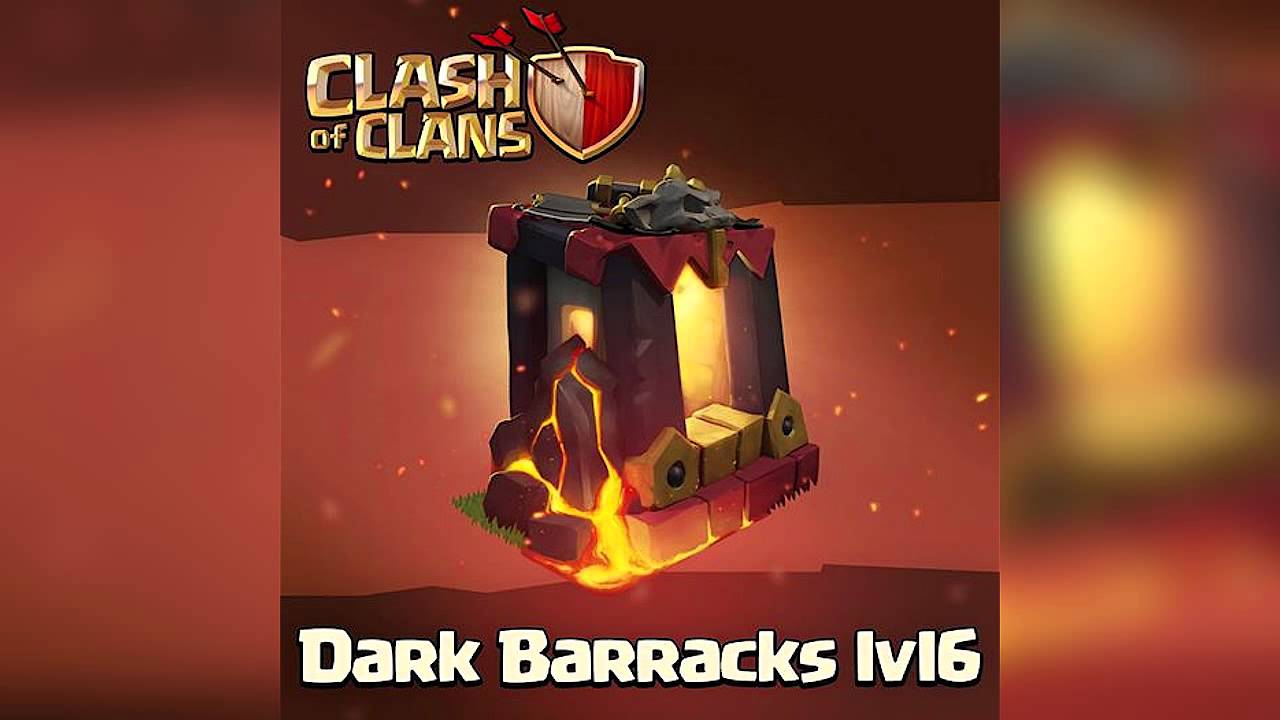 Clash of clans - Dark Barracks Lvl 6 - YouTube