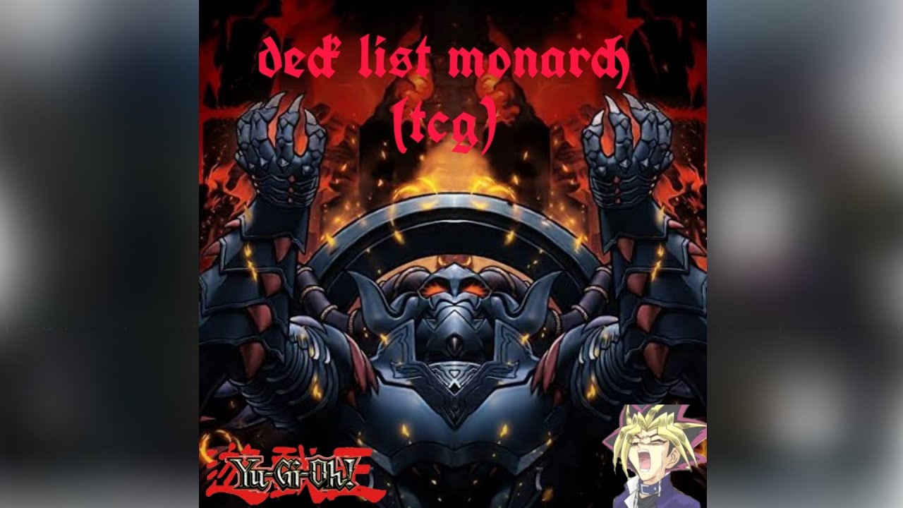 deck list monarch, (TCG) 2023. - YouTube