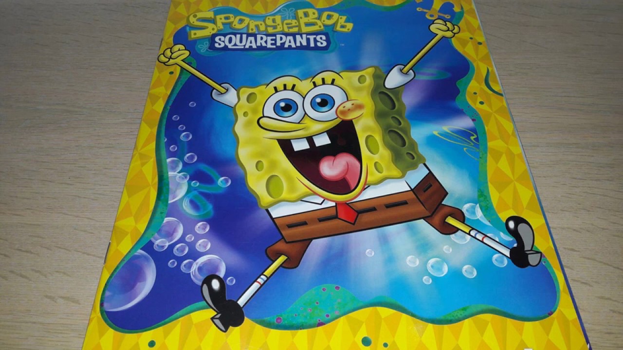 Topps 2020 COMPLETE SpongeBob Squarepants sticker album review. - YouTube