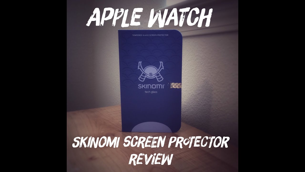 Apple Watch Skinomi Screen Protector Review - YouTube