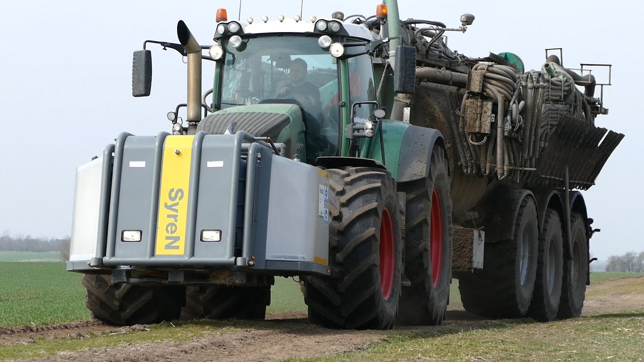 Fendt 939 Vario in The Field Slurry w/ Samson PG25 Manure Wagon | Pure ...