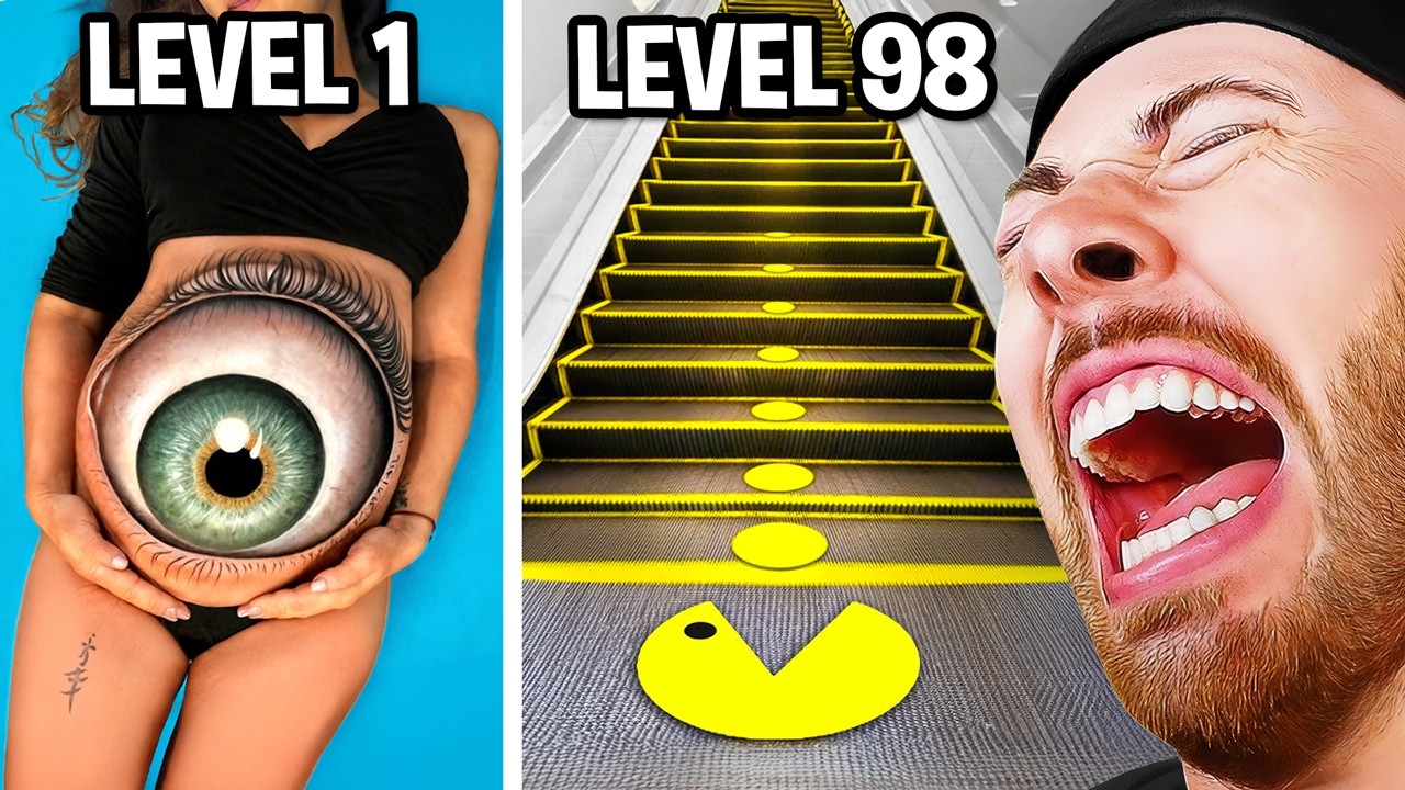 MOST Creative People On TIKTOK (Level 1 To 100) - YouTube