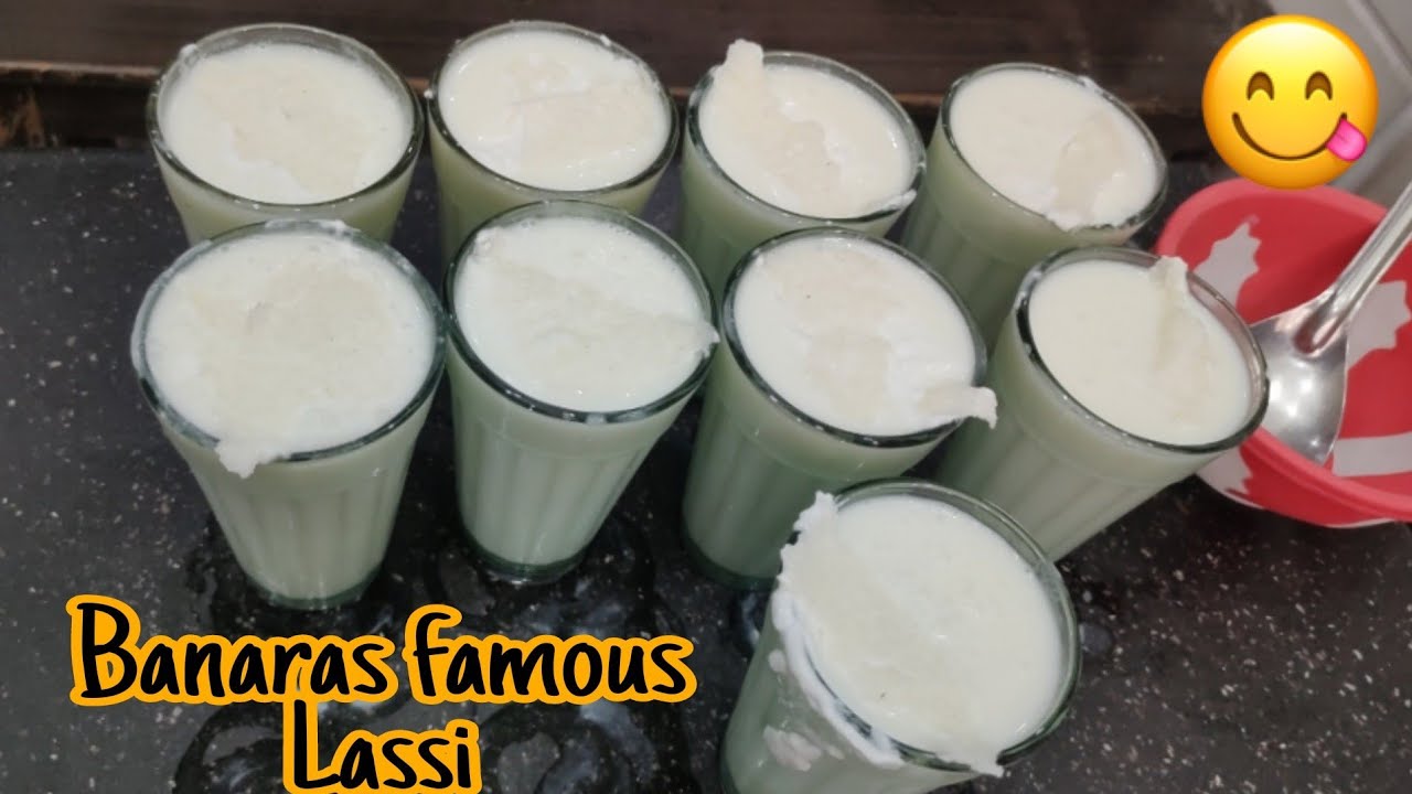 HUGE LASSI MAKING | Banaras Famous Lassi | Indian Street Food - YouTube