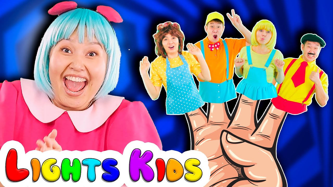 The Boo Boo Finger Family + MORE Lights Kids Song - YouTube