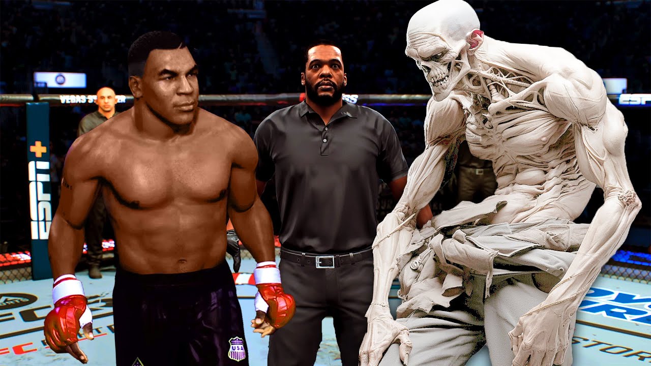 UFC 5 | Mike Tyson vs. Cursed Skull Warrior | EA Sports UFC 5 - YouTube