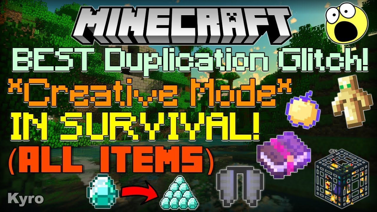 HOW TO DO THIS MINECRAFT CREATIVE MODE GLITCH!!! - YouTube