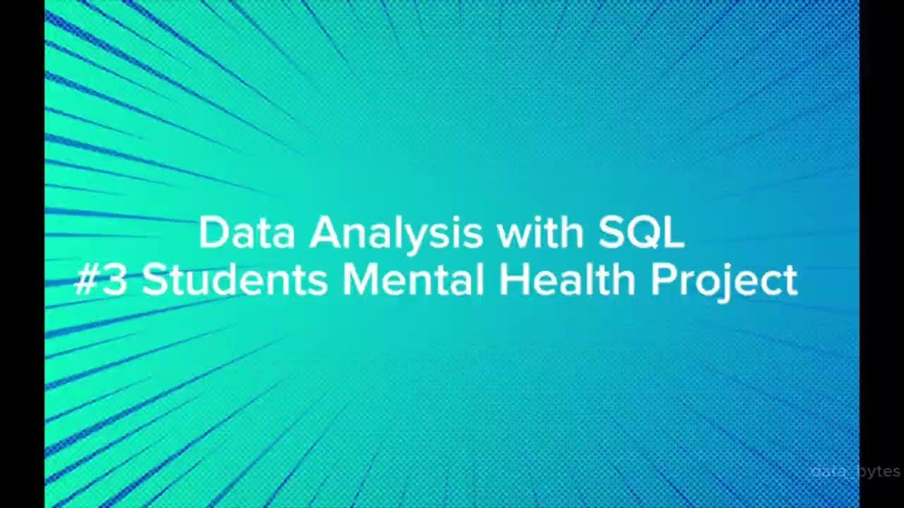 #Project 3 | Data Analysis with SQL - YouTube