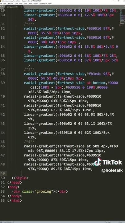 flor en html - YouTube