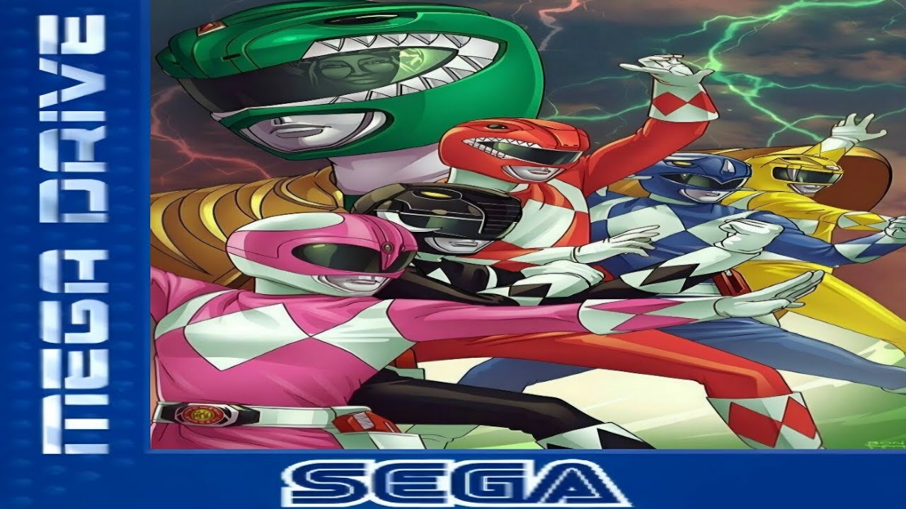 Mighty morphin power Rangers (Mega Drive) Rom hack - YouTube