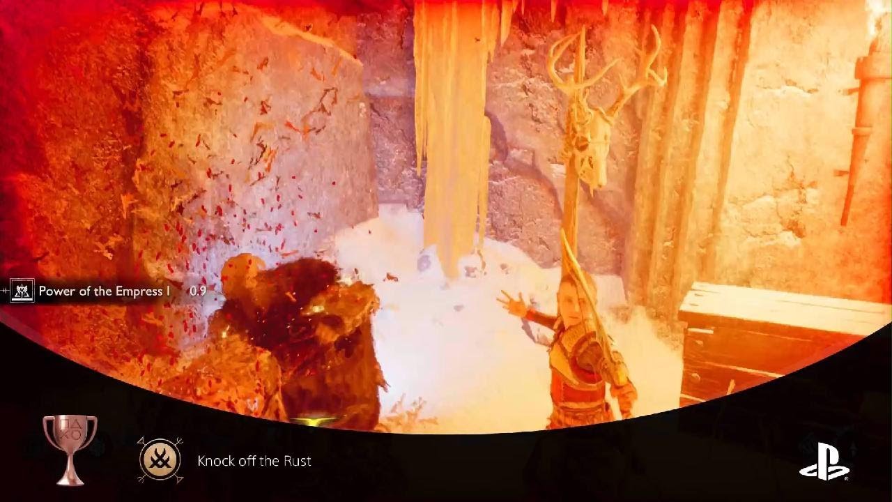 Knock off The Rust #godofwarragnarok - YouTube
