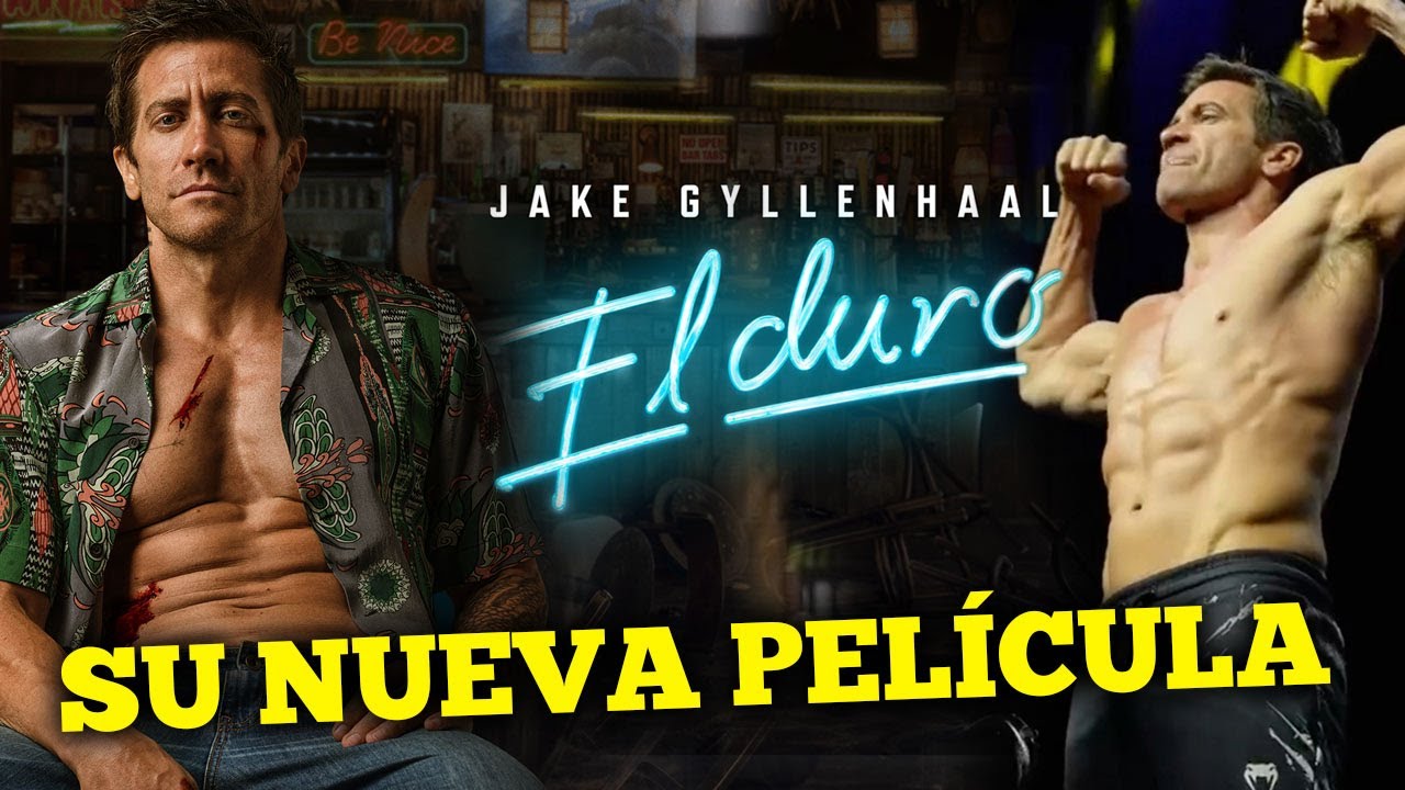 JAKE GYLLENHAAL y su nueva película, ‘El duro’ - YouTube