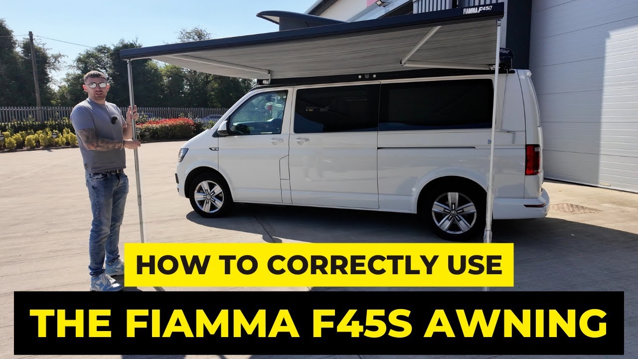 FIAMMA F45S Campervan Awning - HOW TO USE - YouTube