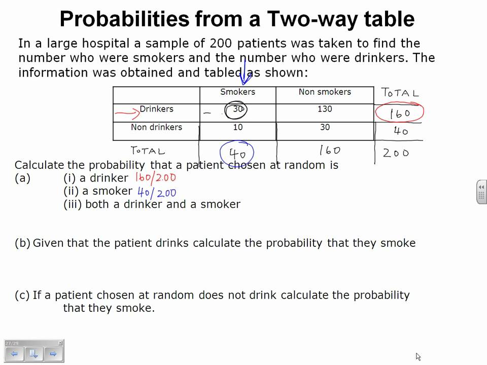 STAT 101 Examples Class 4, Example 6 - YouTube