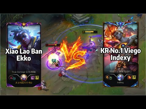 Xiao Lao Ban Ekko vs KR No.1 Viego Indexy!