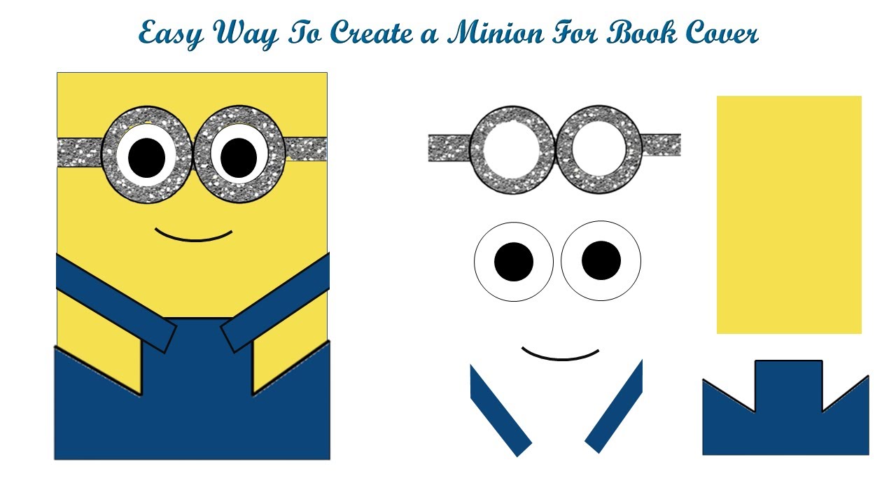 How To Make A Minion Cover | DIY Notebook Covers Minion | Notebook ...