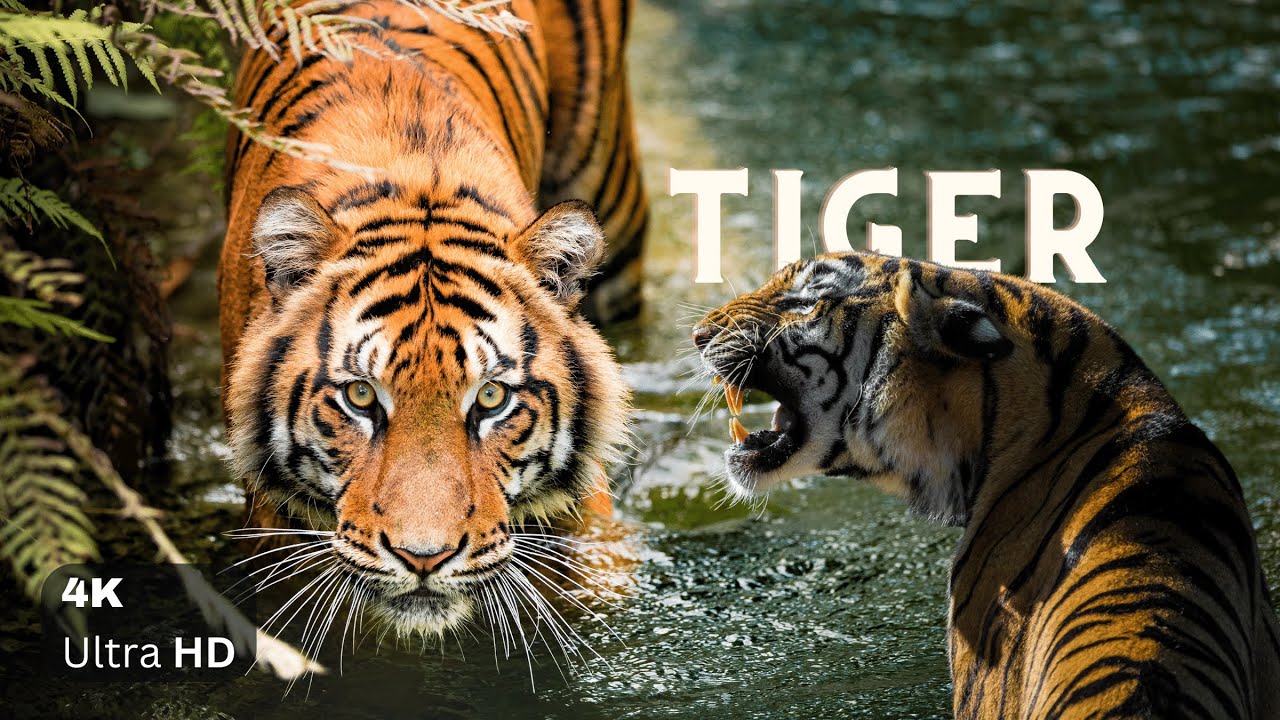 Unique Tigers Collection 4K HDR ULTRA HD 30 min #tiger #animal #4k #hd ...
