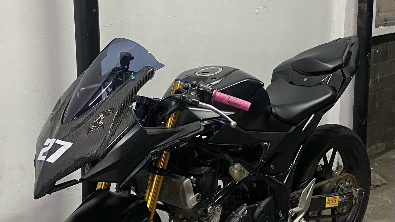 Meriview modifikasi cbr 150 k45r 2022 dana pelajar - YouTube