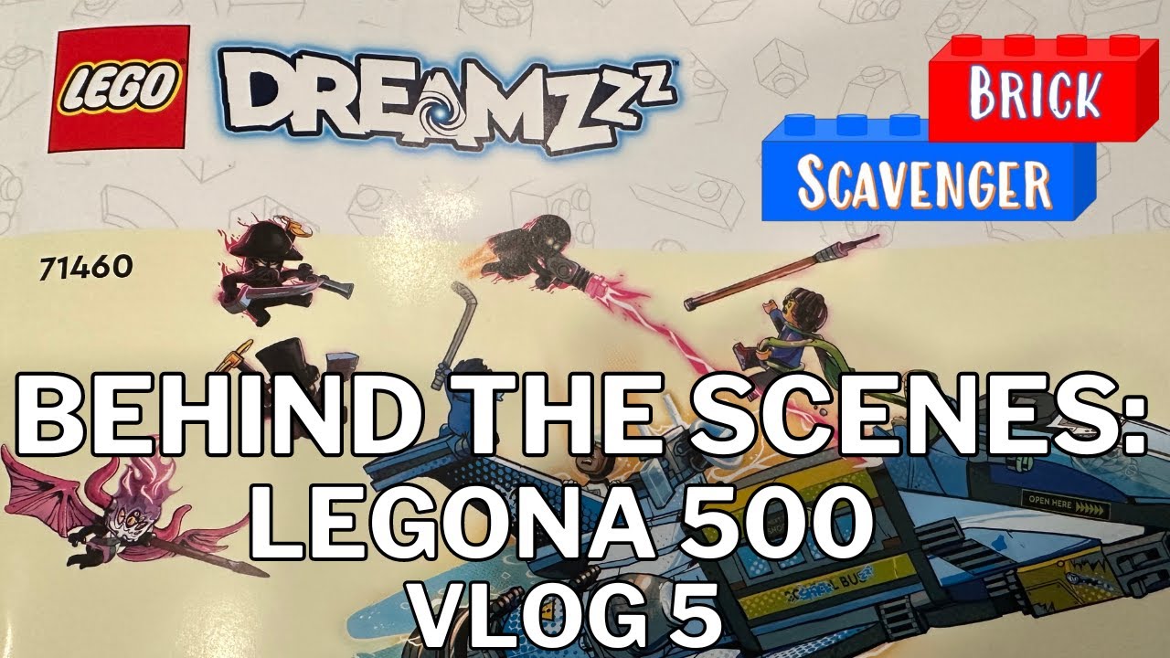 Legona 500 Marble Racing Behind the Scenes: Review Lego Dreamzzz 71460 ...