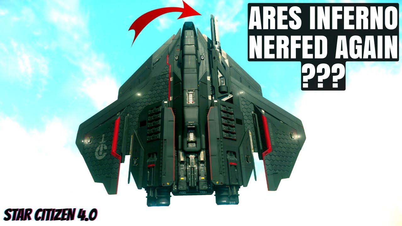 Ares Inferno Nerfed AGAIN!? Star Citizen 4.0 DPS Breakdown - YouTube