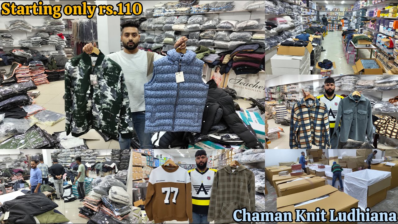 Wholesale Jackets, sweatshirt, Tracksuit, pullover Market Ludhiana ...