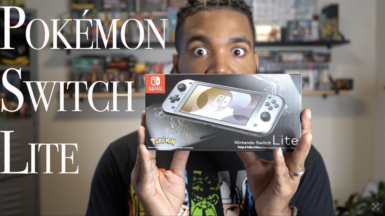 Pokémon Bdsp Switch Lite Unboxing Its Amazing Youtube