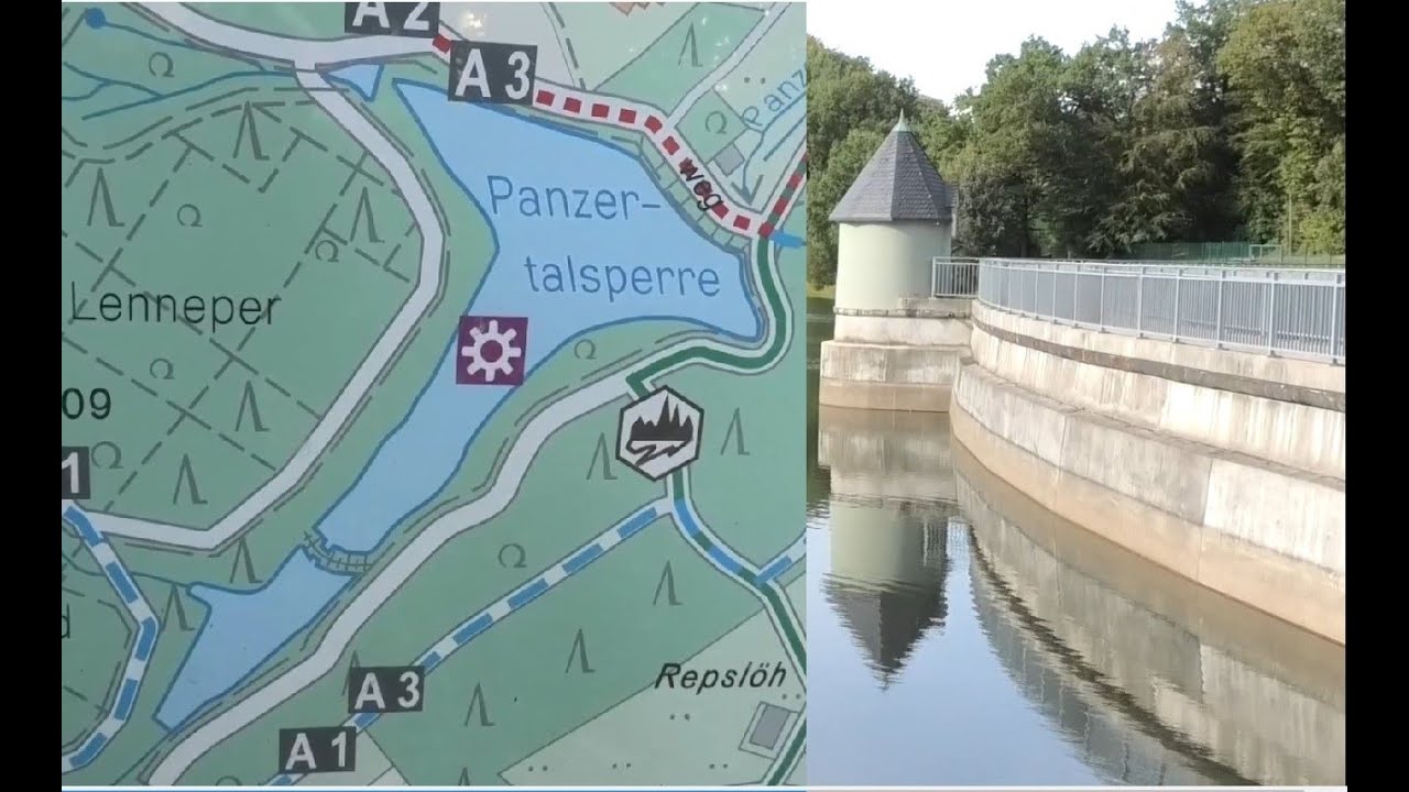 Panzer-Talsperre & Lenneper Stadtwald - Lennep Reservoir & Forest ...