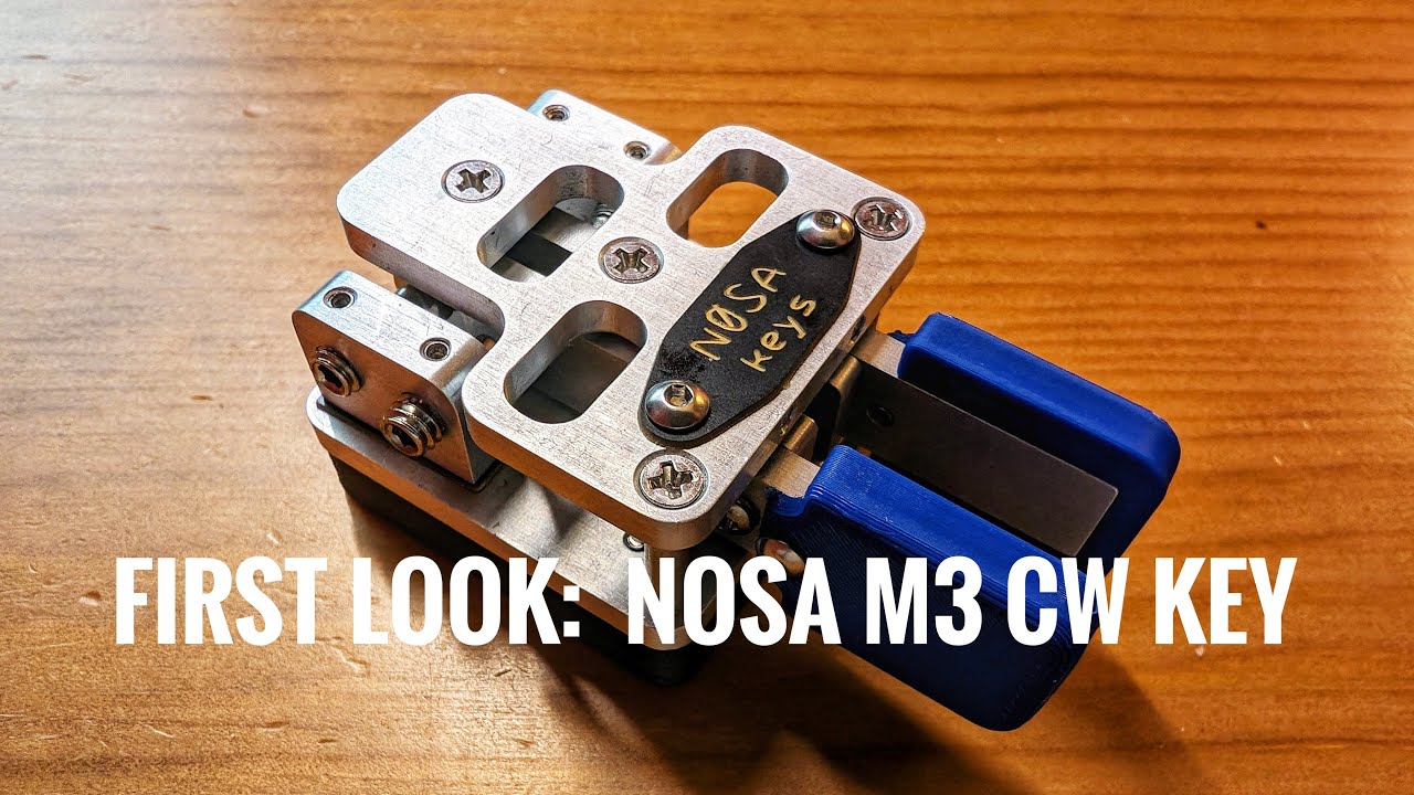 First Look: N0SA M3 CW Key - YouTube