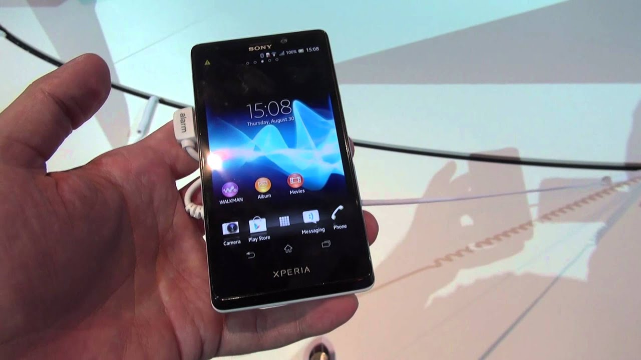 Sony Xperia T a TX [IFA 2012] - YouTube