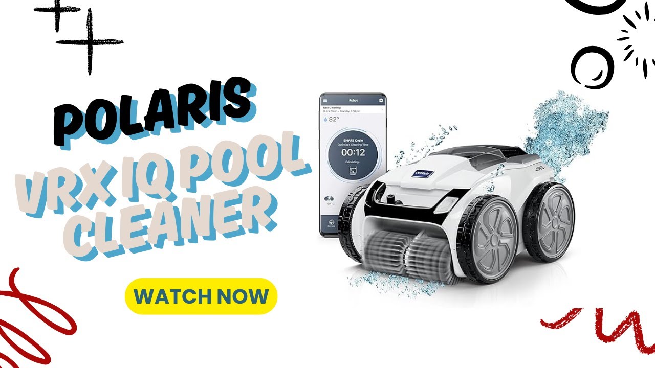 Polaris VRX iQ+ Smart Robotic Pool Cleaner – iAquaLink App Control ...