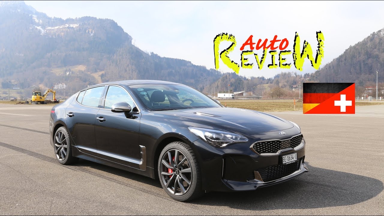 2018 Kia Stinger GT 3.3l V6 BiTurbo | Auto Review | Episode 74 [DE ...