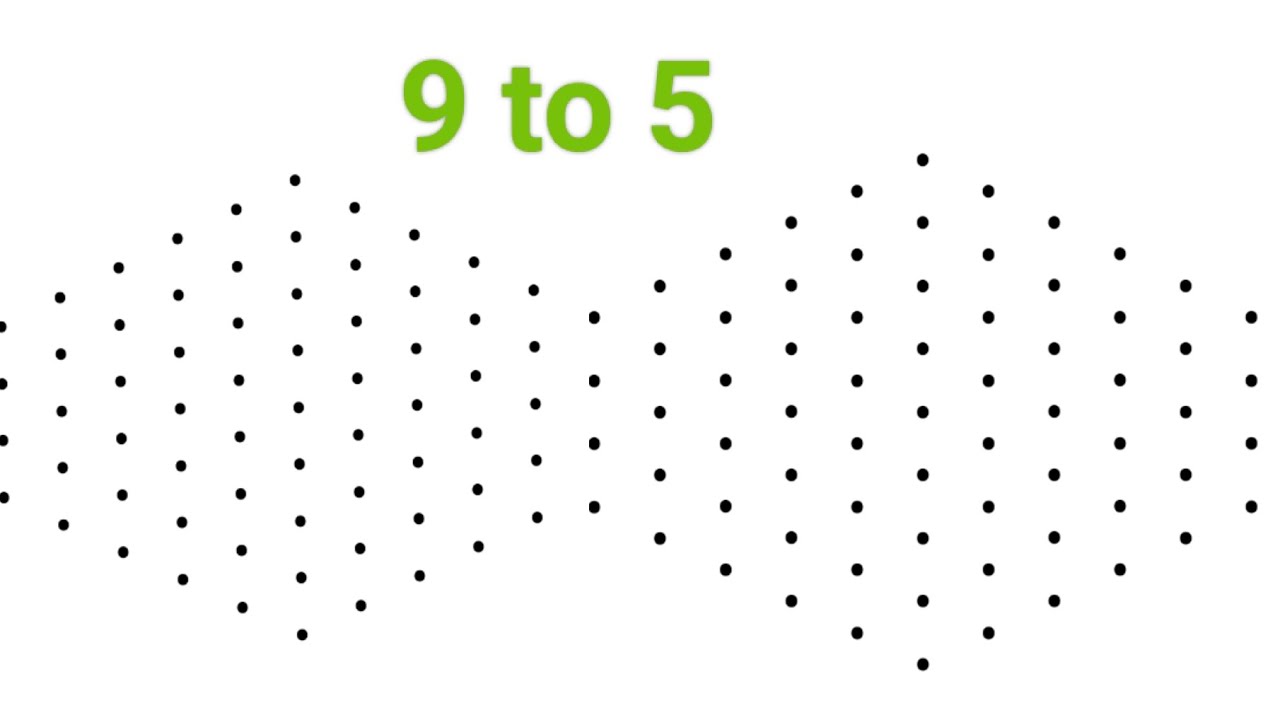 9*5 dots very quick method and easy way to draw step by steps guide Day ...