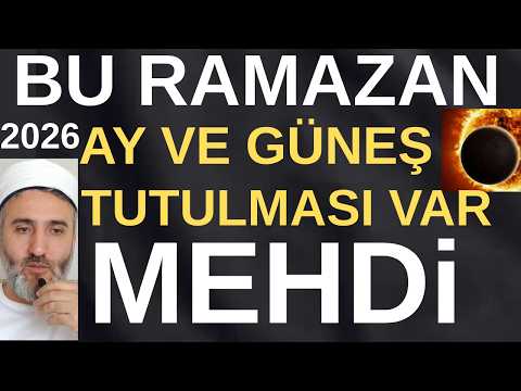HZ.MEHDİ ALAMETİMİ ? BU RAMAZAN AY VE GÜNEŞ TUTULMASI VAR.DİKKAT ! DÜNYADA YAŞANAN ALAMETLER.#haber