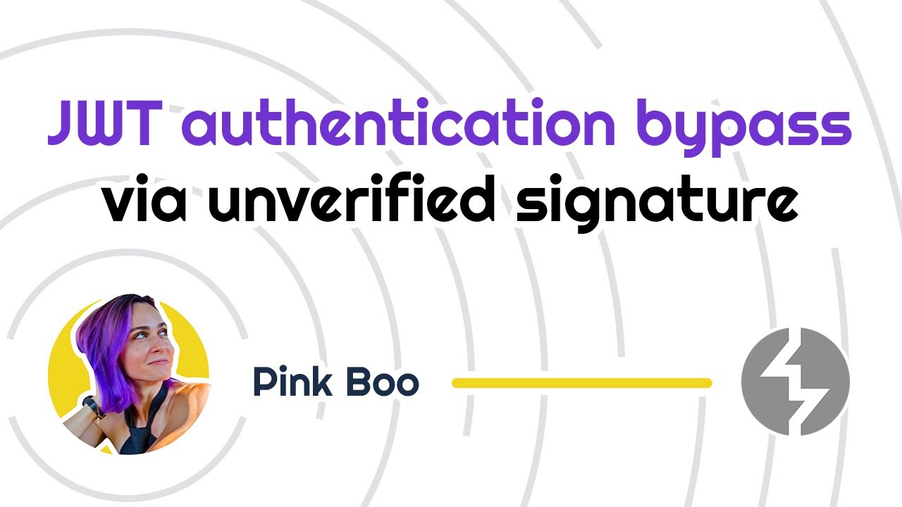 Jwt Authentication Bypass Via Unverified Signature Portswigger Academy Tutorial Youtube
