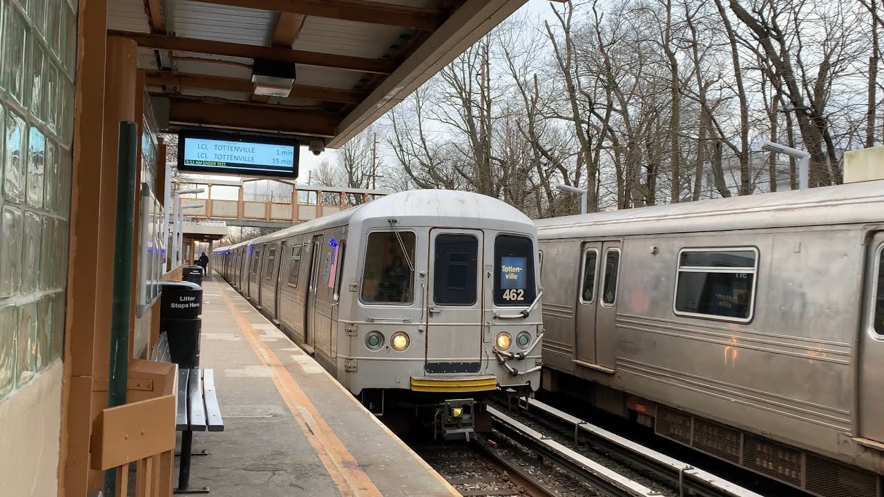 St George Ferry & Tottenville Bound 1973 St Louis R44 SIR Local Trains ...