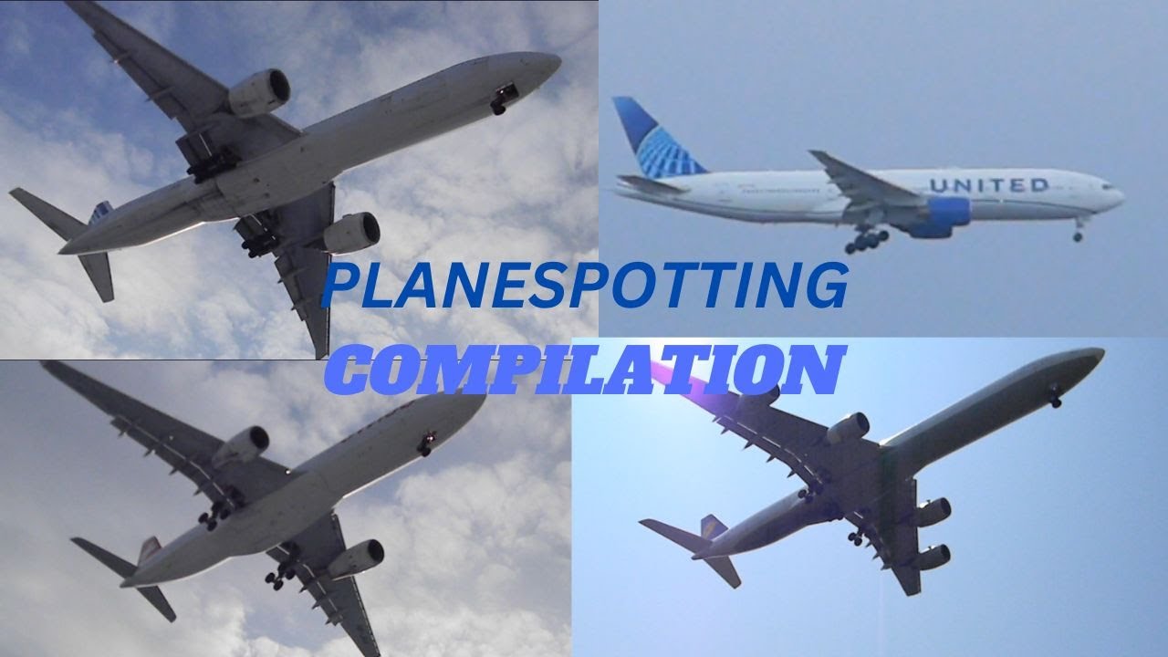 Plane spotting compilation - YouTube