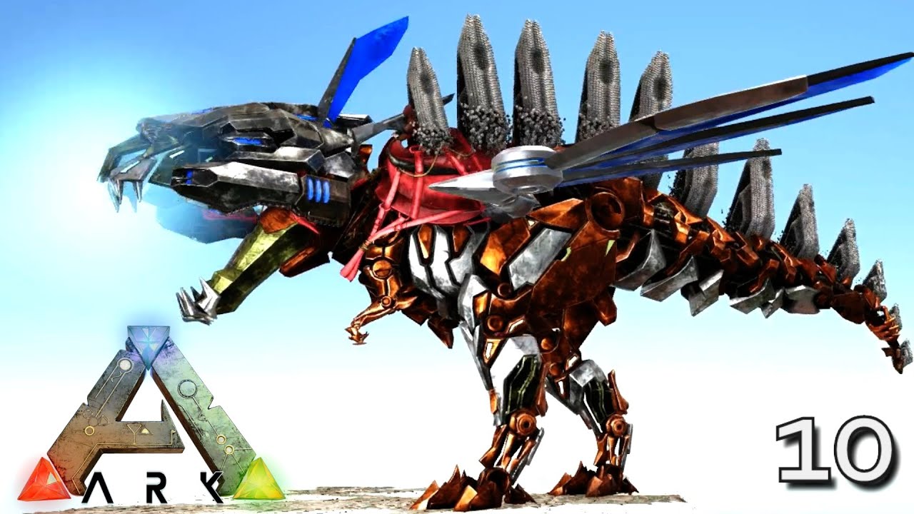 ARK: SURVIVAL EVOLVED - NEW TEK REX MONSTROSITY !!! GENOMES MEGA ...