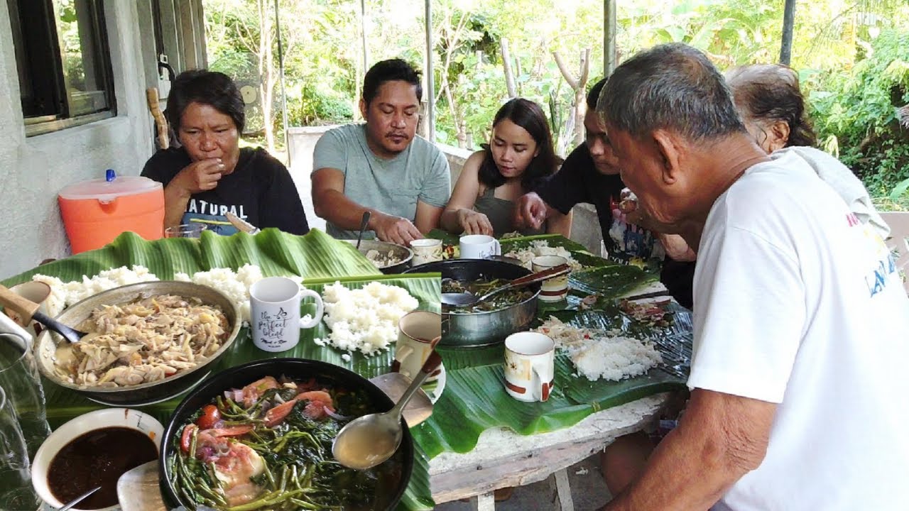 SALO-SALO SA DAHON NG SAGING! SINIGANG NA LAPU-LAPU! SPICY GINATAANG ...