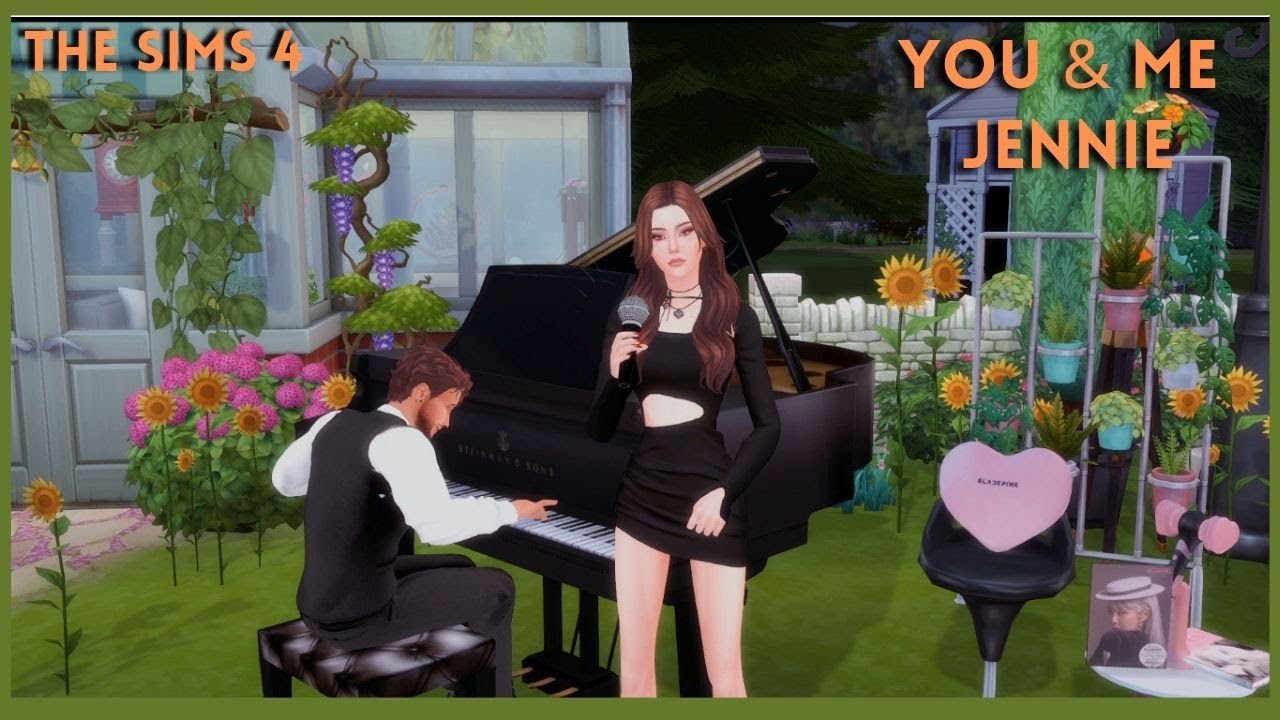 JENNIE - 'You & Me' / The Sims 4 Live Performance - YouTube