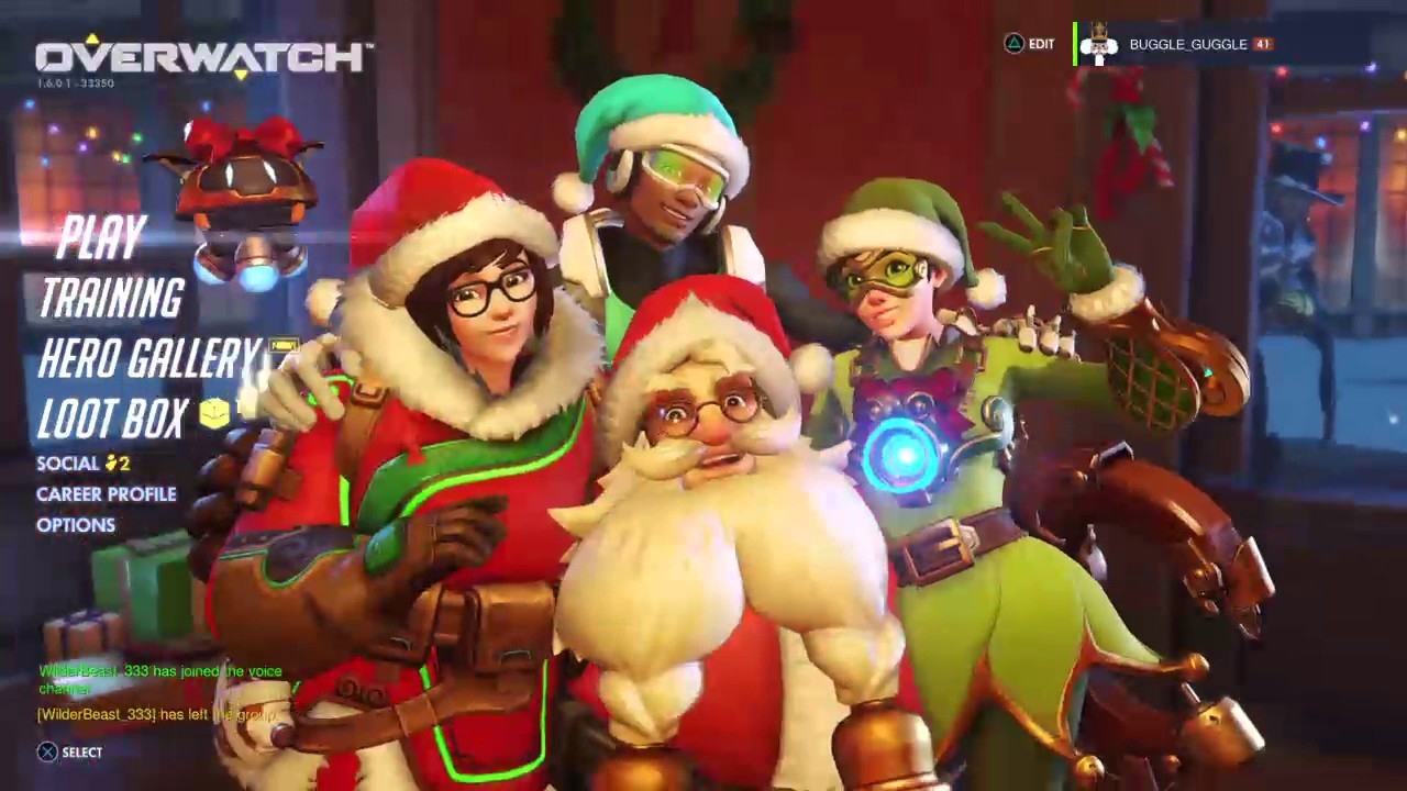 CHRISTMAS LOOT BOX OPENNING | OVERWATCH + GIVEAWAY | READ DESCRIPTION ...