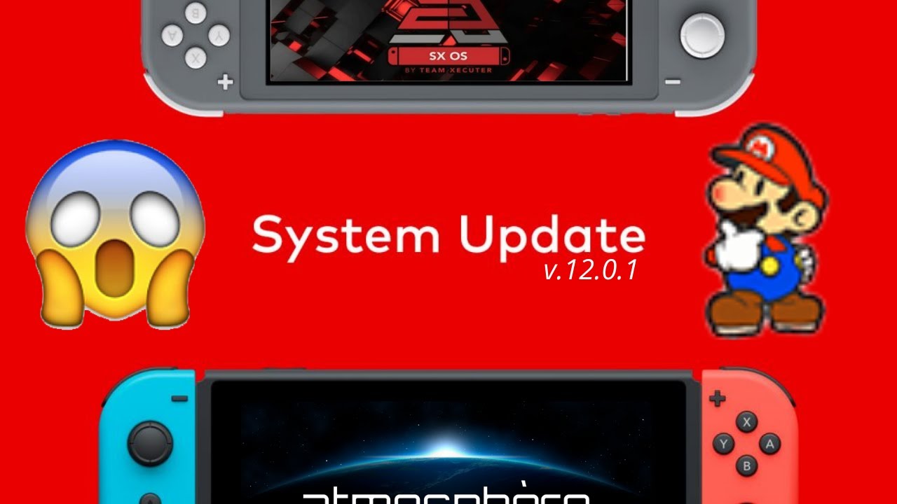 Nintendo switch & switch lite : New Firmware 12.0.1(NX-atmosphere ...