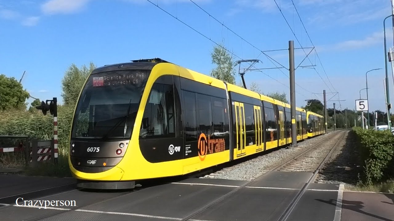 Nieuwe U-OV Trams en Diverse Bussen IJsselstein Utrecht in 2022 - YouTube