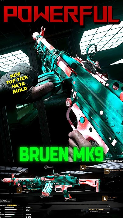 This *BRUEN MK9* Build is POWERFUL in MODERN WARFARE 3 | Best Class Setup | META | COD #shorts ...