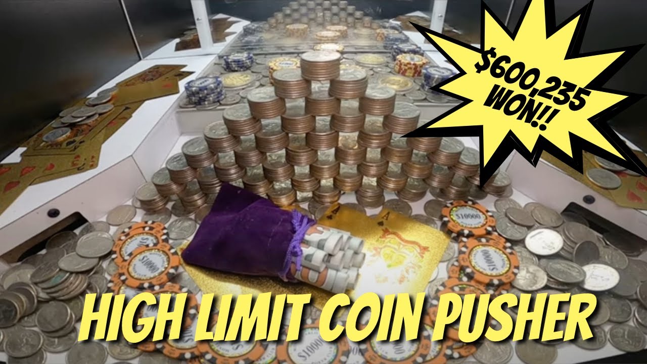 First Coin Pusher Game of 2023. Big coin tower. Over $600,000 won! High ...