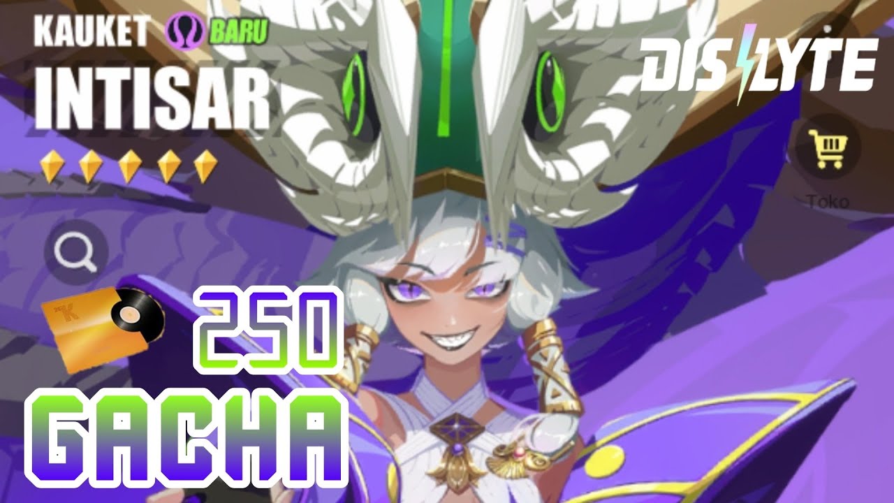 GACHA 250 GOLD RECORD FOR INTISAR | Dislyte - YouTube