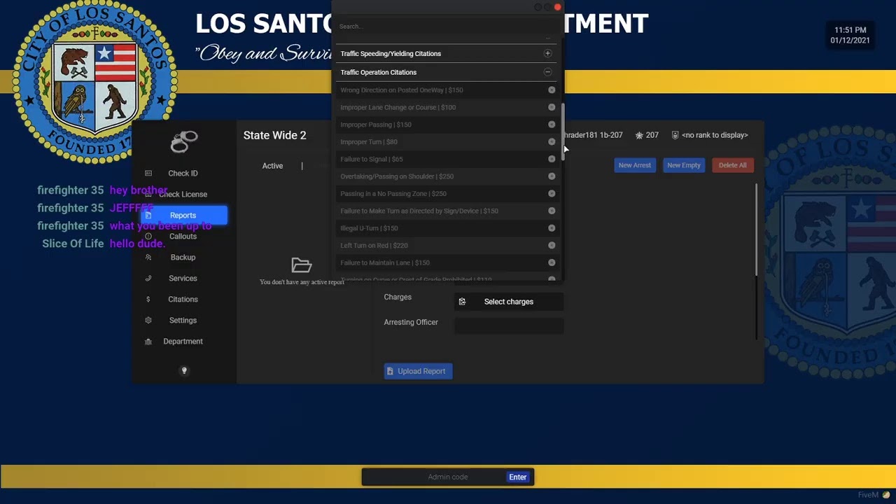 gta v FIVEM fivepd the hangout late night 1/12/21 - YouTube