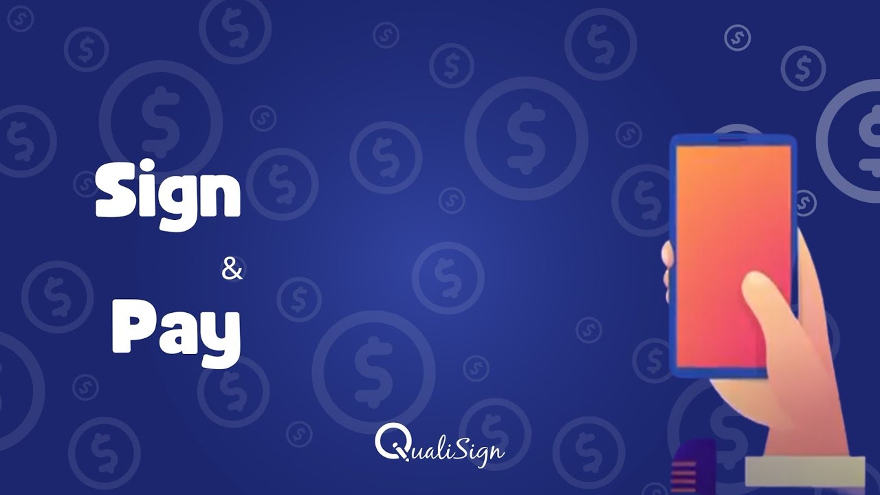 Sign & Pay - QualiSign - YouTube