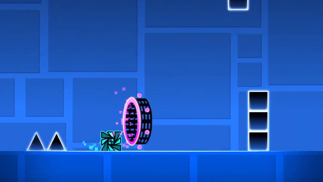 The first ever level in geometry dash? - YouTube
