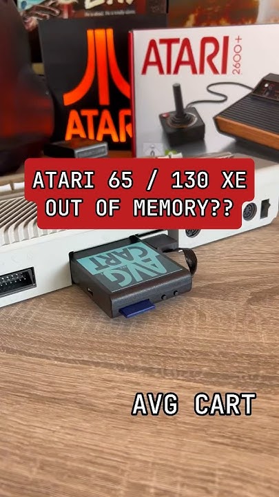 Atari 65 / 130 XE Out of memory?? No more! #atari #atari65xe #atari8bit #retrocomputer #8bit ...
