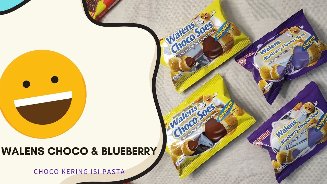 #9 #SNACK WALENS CHOCO & BLUEBERRY SOES - YouTube